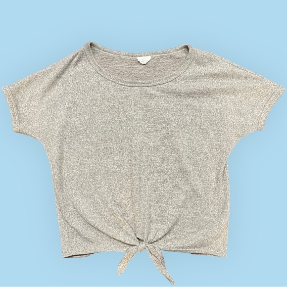 Caution To The Wind | Tops | Caution To The Wind Front Tie Crop Top ...